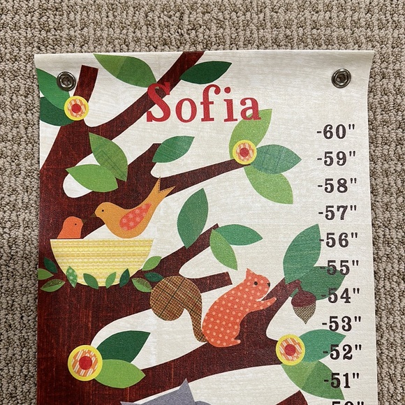 The Land of Nod | Other | Forest Friends Growth Chart New Personalized ...